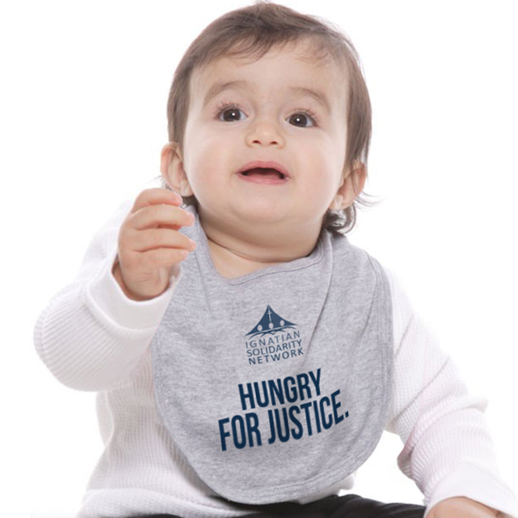 Infant's Cotton Bib – Ignatian Solidarity Network Online Store